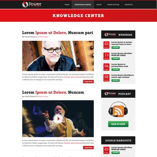 Designs | Create a website that will help transform the voice of every ...