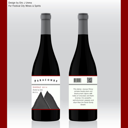 Modern yet classic label design for a boutique Australian wine ...