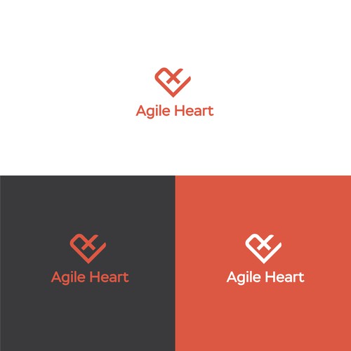 Designs | Stylish, tactile Logo for Agile Heart | Logo & brand identity ...
