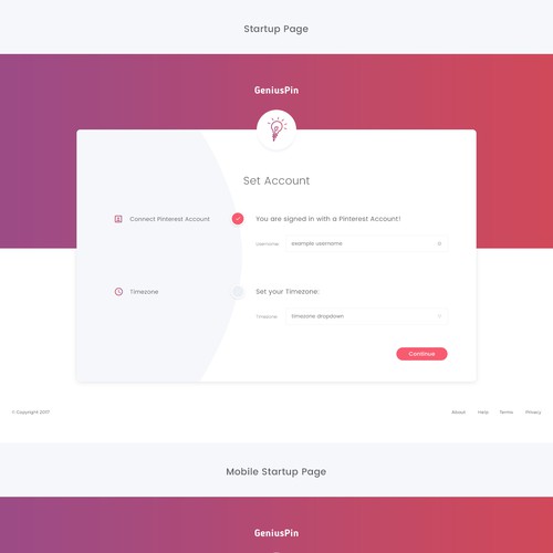 Design an elegant dashboard for a Pinterest social media tool | Web ...