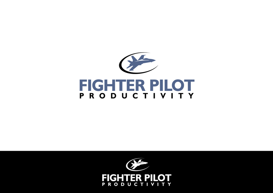 logo for Fighter Pilot Productivity | Logo design contest