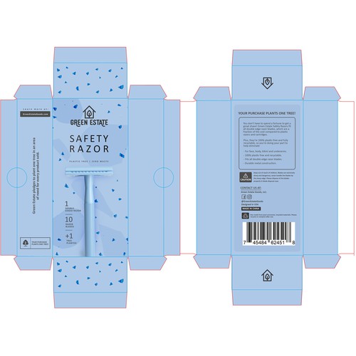 Designs | Design a Colorful Safety Razor Packaging for Women | Product ...