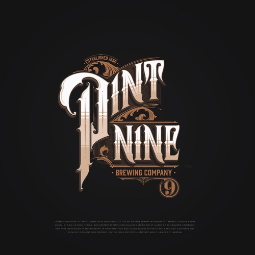Beers, cheers and a logo for Pint Nine Brewing Company | Logo design ...