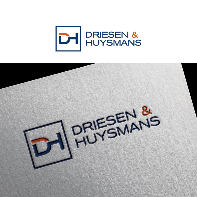 DH logo - personal approach for a professional business | Logo design ...
