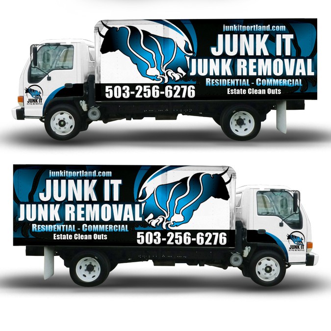 Junk Removal Company looking for a Truck Wrap | Car, truck or van wrap ...