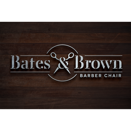 Create a sophisticated logo for Bates and Brown Barber Chair | Logo ...