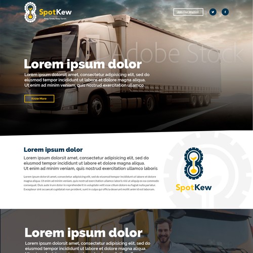 Designs | Design an awesome landing page for SpotKew. | Landing page ...