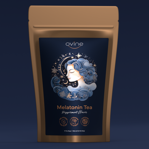 Designs | +$100. Design for a peppermint sleep tea package | Product ...