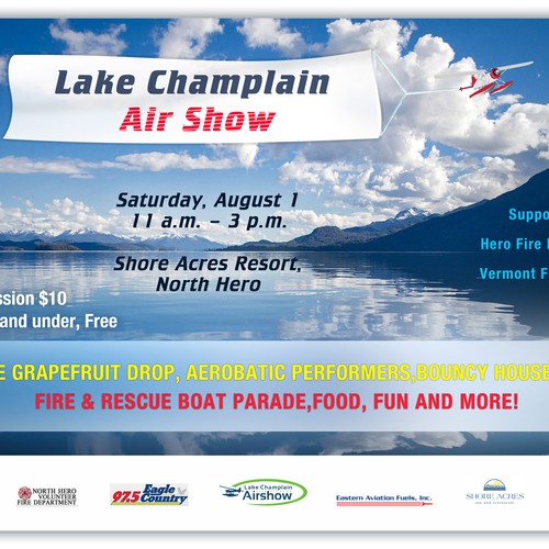 Let Your Creativity FLY! We need your help on a Poster and Banner ...