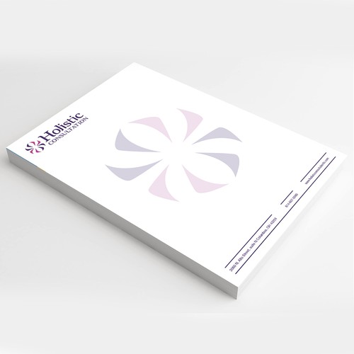 Digital template/letterhead/stationary for holistic mental health ...