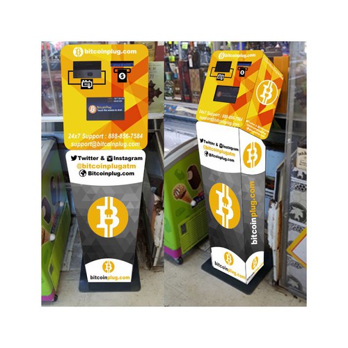 Bitcoin ATM Wrap Design | Car, truck or van wrap contest