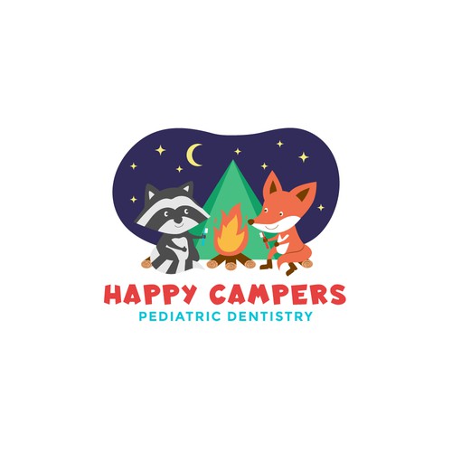 Designs | Happy Campers Cute, Kid friendly logo | Logo design contest