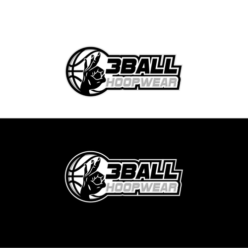 Design a basketball logo for three-point shooters with 3ball | Logo ...