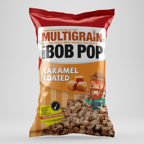 NEW CARAMEL COATED HEALTHY PUFF!! LET'S HAVE BATTLE WITH POPCORN ...