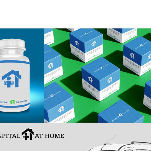 Designs | Revolutionizing Healthcare with Hospital at Home | Logo ...