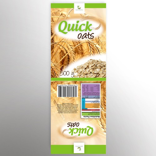 Create a package for our new product-quick oats | Product packaging contest