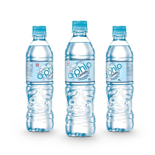 Best New Bottled Water Infused with O2 | Product label contest