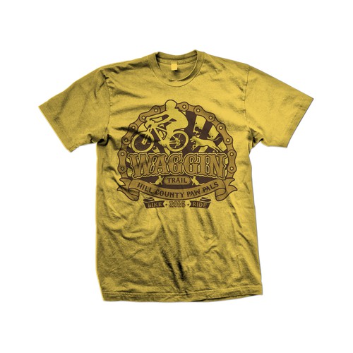 Waggin Trail Bike Ride 2016 | T-shirt contest