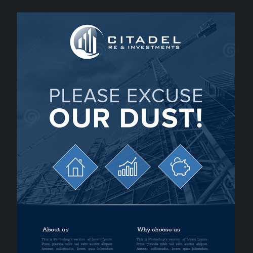 Create a notification flyer for the neighbors | Postcard, flyer or ...