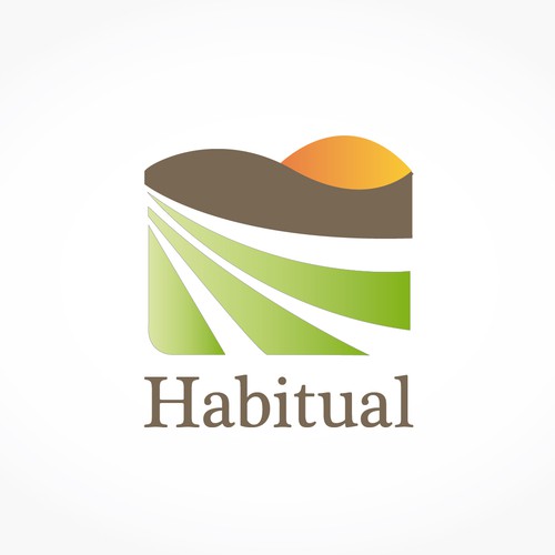 Create the start of a new dawn illustration for Habitual | Logo design ...