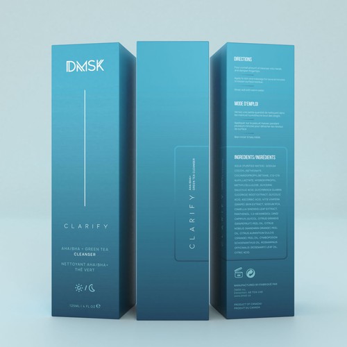 Designs | Luxury, high-end product box design for facial cleanser ...