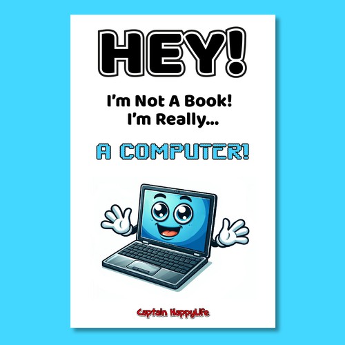 Designs | Childrens Book Cover: Hey! I’m not a Book! I’m really… a ...