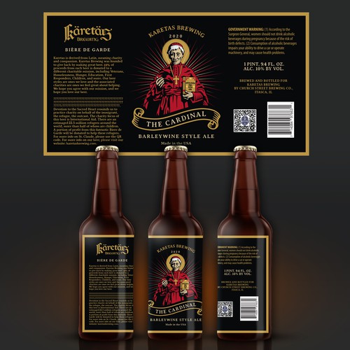 Designs | New label for high-end craft beer. | Product label contest