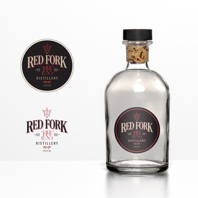 red fork distillery | Logo design contest