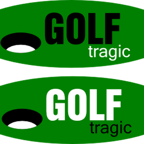 logo for Golf Tragic | Logo design contest
