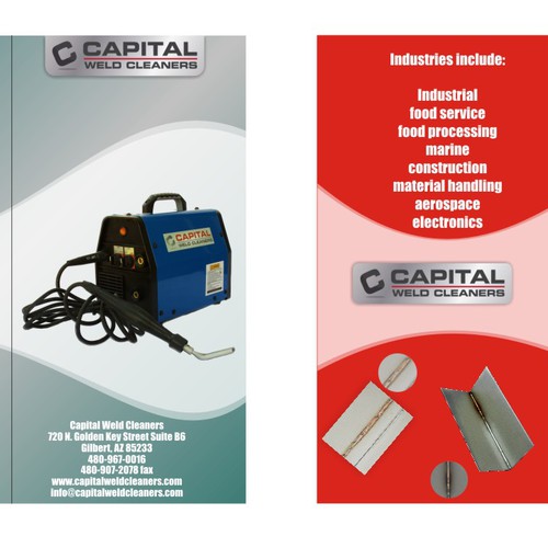 Brochure design for a Machine Fabrication Company | Print or packaging ...