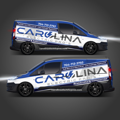 Designs | Van Wrap for Electrical Contractor | Car, truck or van wrap ...