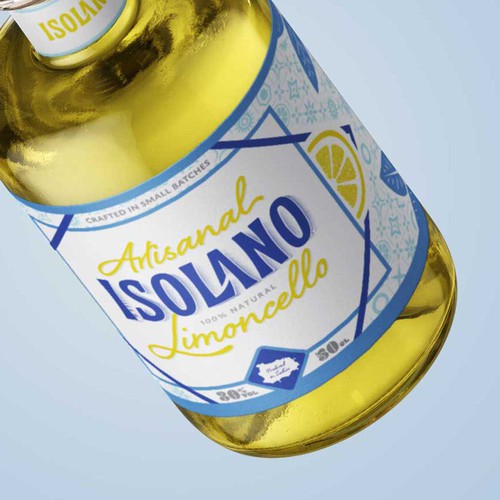 Designs | Bottle Label for a new artisanal Limoncello brand | Product ...