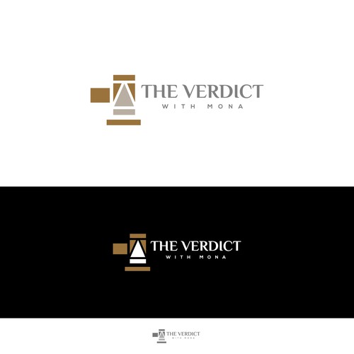 Designs | logo for the verdict with mona | Logo design contest