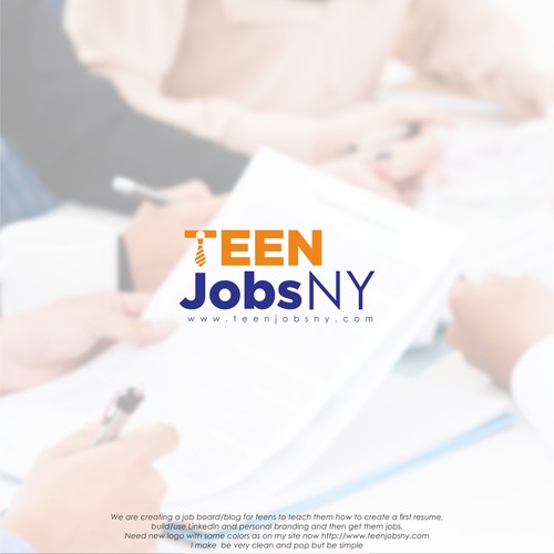Teen Job website need new logo to bring in the kids | Logo design contest