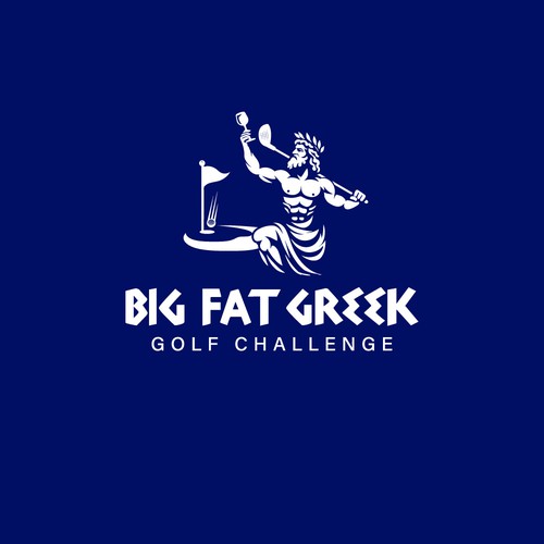 Designs | Big Fat Greek Golf Challenge Logo | Logo design contest