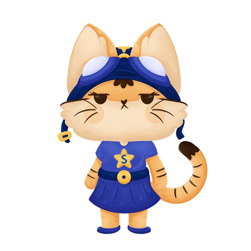Designs | Design 1 "Sand Cat" Character For A Kids Book | Character or ...