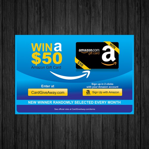 Gift Card Flyer for Acrodo | Postcard, flyer or print contest