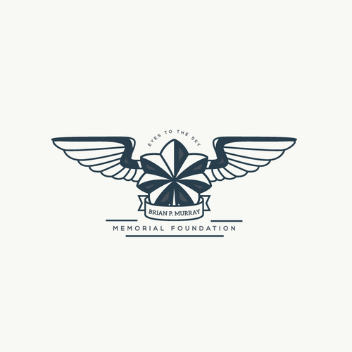 Design a logo for a military memorial foundation in honor of a pilot ...