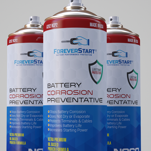 Aerosol can re-design with template and content provided | Product ...