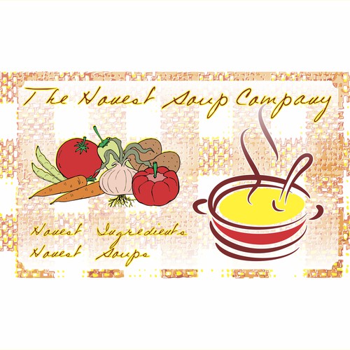 Create a capturing soup label for The Honest Soup Company | Product ...
