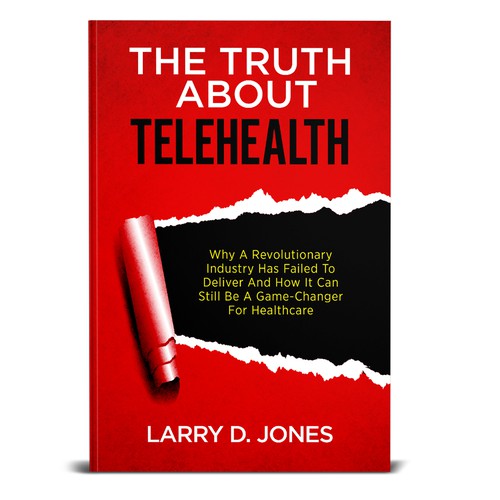 Design an eye catching cover for my healthcare book | Book cover contest