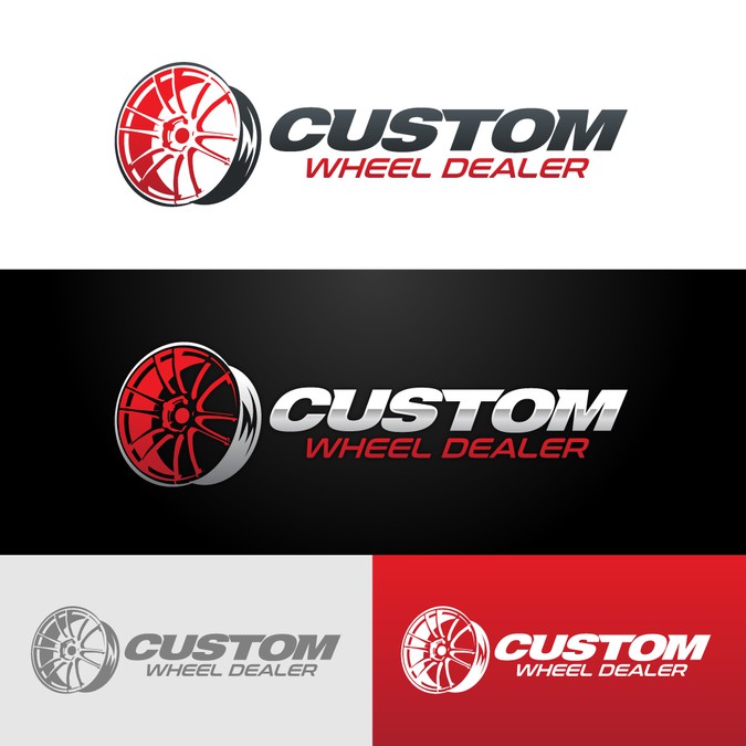 Custom Wheel Dealer needs an exciting new brand logo! | Logo design contest