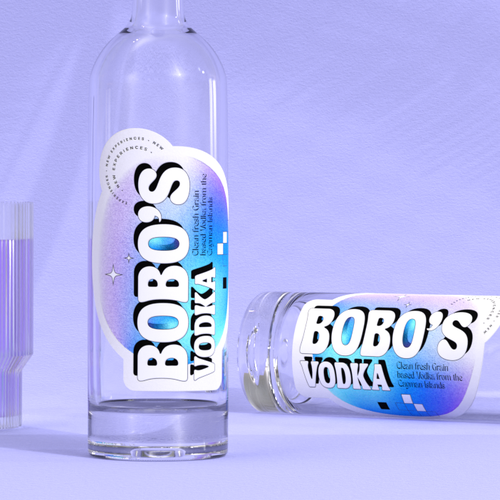 Designs | Product label for Cayman islands premium vodka | Product ...