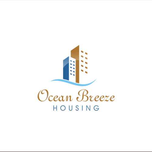 logo for Ocean Breeze Housing | Logo design contest