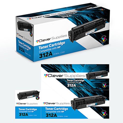 Design eye catching Toner Cartridge Box | Product packaging contest