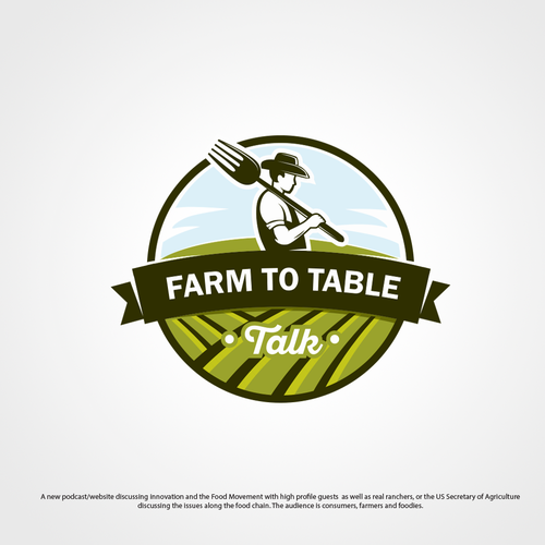 Farm to Table Podcast | Logo design contest