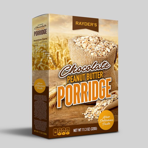 Designs | Design a modern, classic box design for new porridge brand ...
