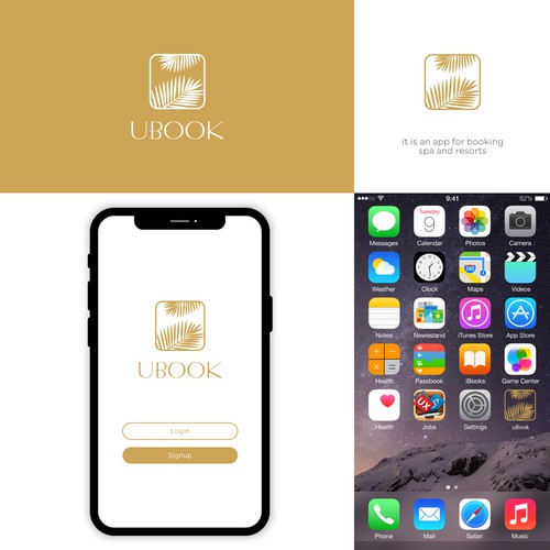 Designs | ubook app | Logo & business card contest