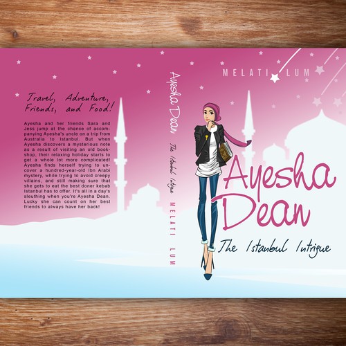 Create a girly/teenage/chicklit bookcover design for Melby Rose ...