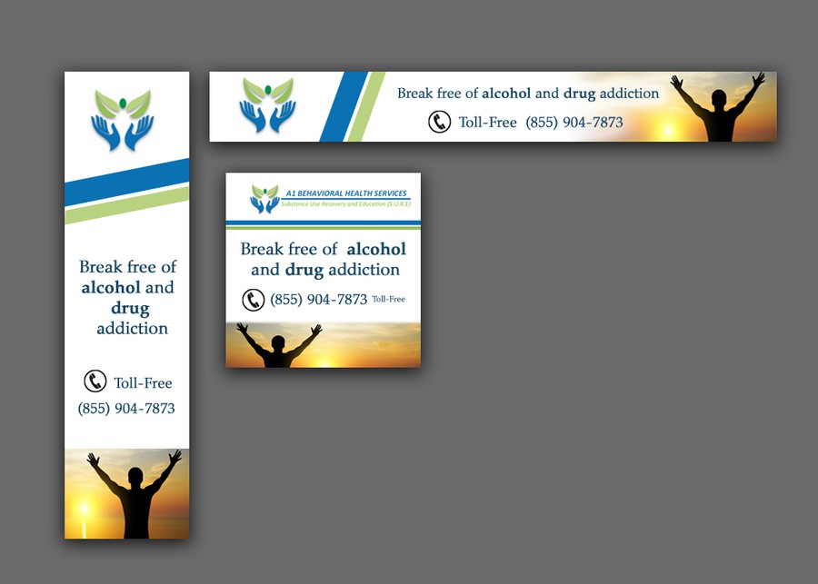 Advertising banner for A1 Behavioral Health | Banner ad contest